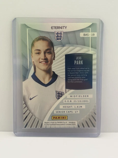 JESS PARK /25 Panini Lionesses Eternity 2024/25 08/25 £29.99 - PicClick UK