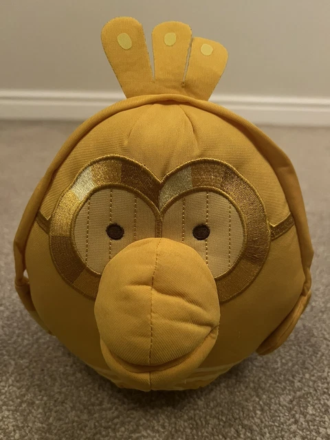 ANGRY BIRDS STAR Wars C3PO Golden Soft Toy Teddy Plush 2013 £7.00 ...