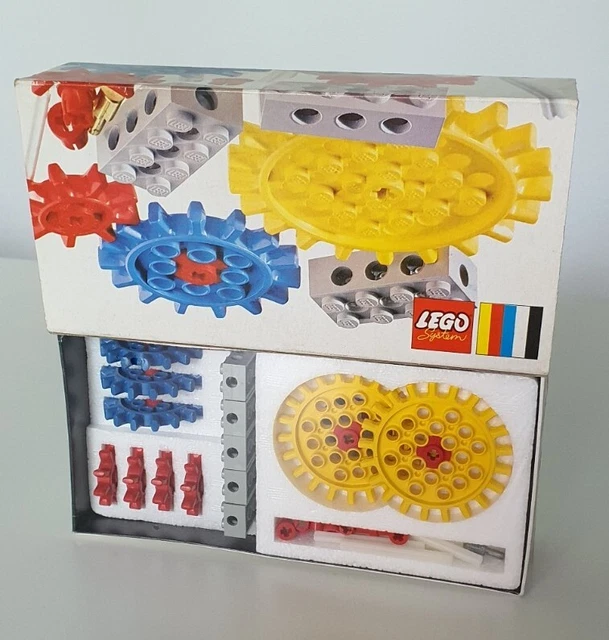 LEGO SYSTEM 802 Vintage 60er/70er Jahre Zahnräder Steine Set in OVP -NEU- EUR 25,00 - PicClick DE