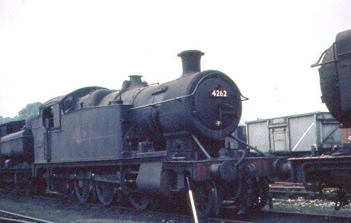 ORIGINAL COLOUR SLIDE of 4262 WR steam loco £4.99 - PicClick UK