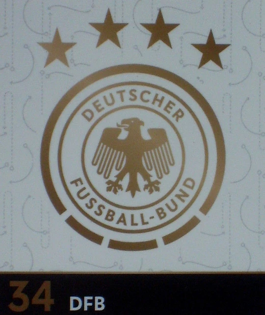 REWE DFB SAMMELKARTE WM2018 - Nr. 34 - DFB LOGO - WM 2018 - NEU ...