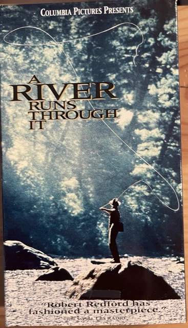 RIVER RUNS THROUGH It (VHS, 1992) Brad Pitt Robert Redford £3.68 ...