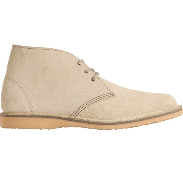 MEN'S RED WING Weekender Mohave Boots Leather Whtie Sand Size 9.5 ...