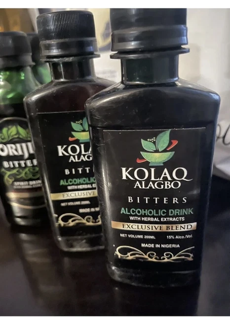 3 X KOLAQ Alagbo Bitters with Herbal ExtractsBoost Sexual Wellness 3 X ...