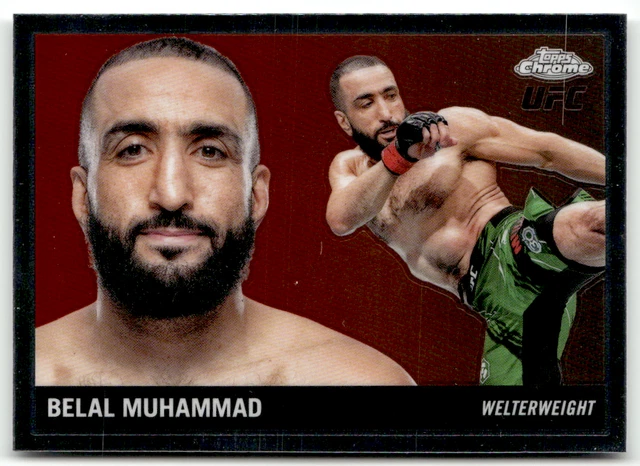 TOPPS CHROME 2025 UFC No. 55T-18 Belal Muhammad EUR 1,36 - PicClick ES