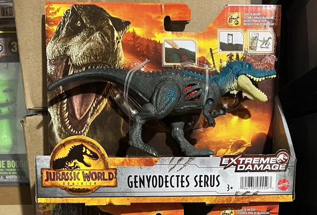 JURASSIC WORLD DOMINION Extreme Damage Dinosaur Genyodectes Serus ... JURASSIC WORLD DOMINION Extreme Damage Dinosaur Genyodectes Serus ...
