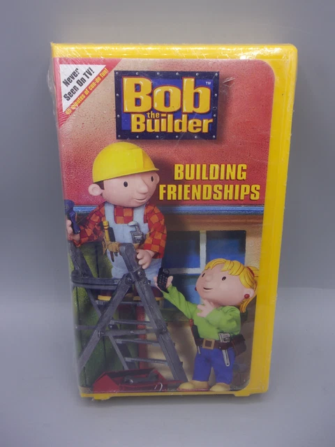 BOB THE BUILDER: Building Friendships (VHS, 2003) Brand New Sealed £11. ...