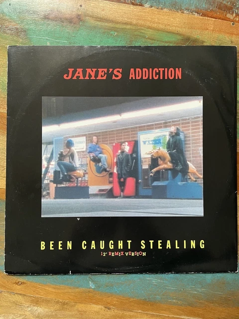 JANE'S ADDICTION - Been Caught Stealing 12” Remix Version (VG+) EUR 11,84 - PicClick IT