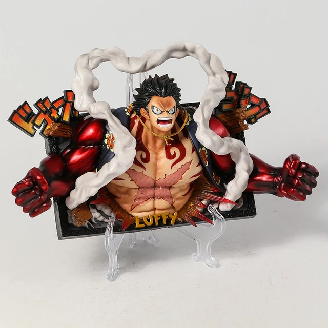 ONE PIECE MONKEY D Luffy Gear Fourth 3D Photo Frame Anime Figure Statue ...
