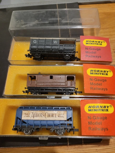 N GAUGE WAGONS small Job lot £15.00 - PicClick UK