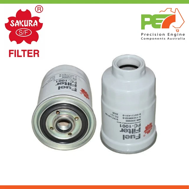 NEW * SAKURA * Fuel Filter For ISUZU MU 2.8L 4Cyl 1990 -On Part Number ...