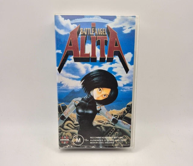BATTLE ANGEL ALITA VHS Video Tape PAL Australian Release Anime Manga ...