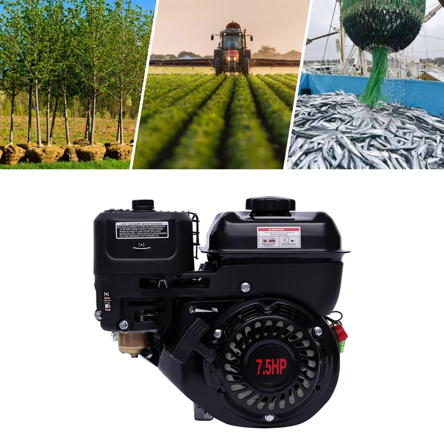 NEU 7.5PS 4 Takt Benzinmotor Standmotor Industriemotor Kartmotor ...