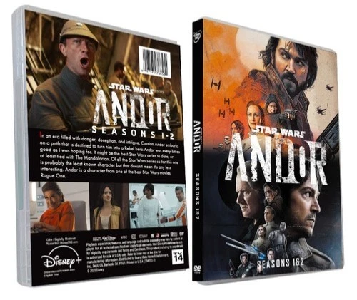 STAR WARS ANDOR Seasons 1-2 DVD Set Complete Series LATEST BATCH SEALED ...