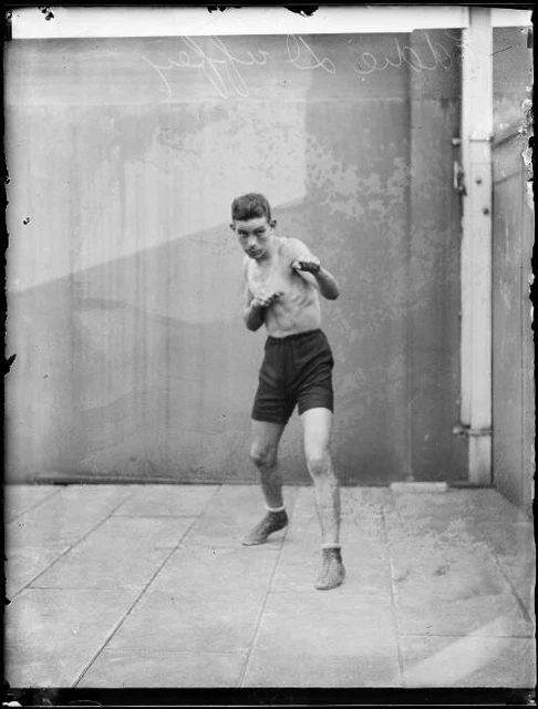 EDDIE DUFFY IN a boxing stance, New South Wales, 1927, 2 Australia Old ...