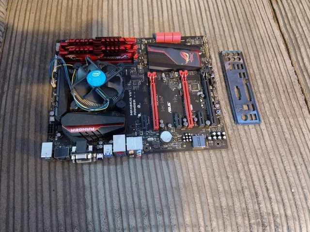 ASUS MAXIMUS VII RANGER MOTHERBOARD SOCKET 1150 INC I5 4460 CPU + 8GB ...