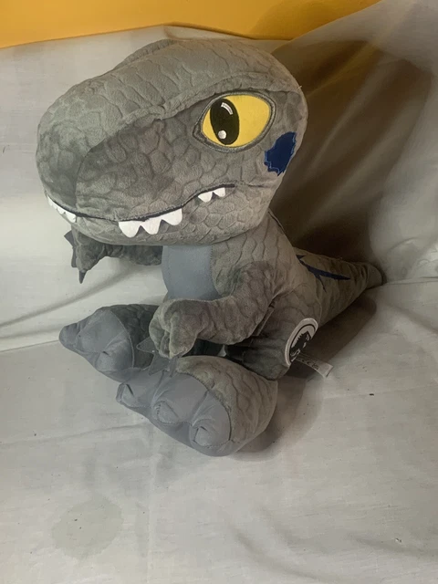 JURASSIC WORLD JURASSIC Park T-REX/RAPTOR 15 Inch Plush Dinosaur POSH ...