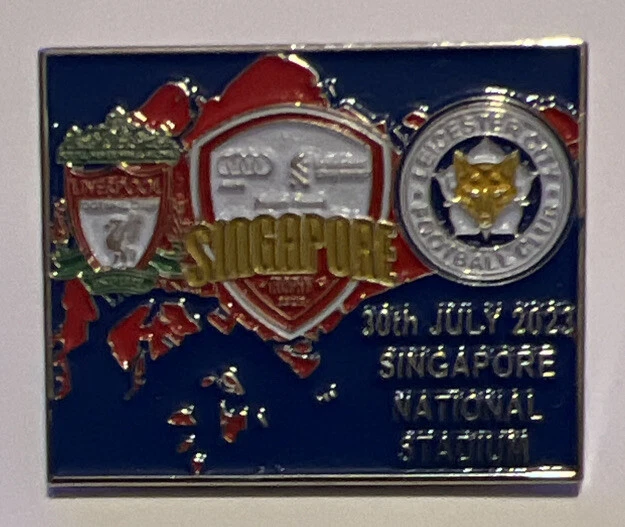 LIVERPOOL FC PIN Badge, 2023 / 2024 Pre Season V Leicester City $6.02 ...