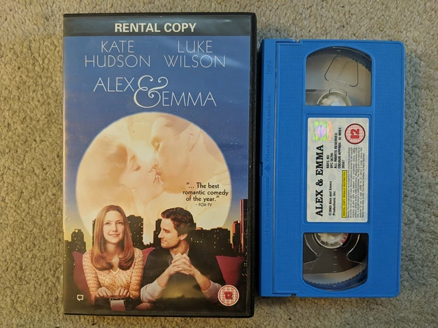 ALEX & EMMA VHS Video Big Box Ex Rental Warner EUR 6,97 - PicClick IT