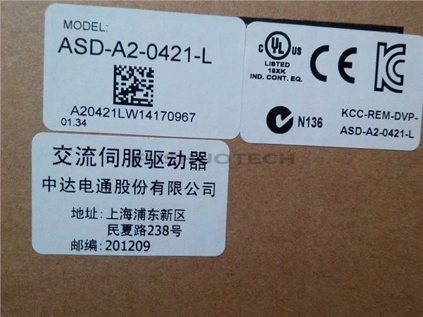 USED 1PCS DELTA ASD-A2-0421-L Servo Drive Plc Module co $356.80 ...