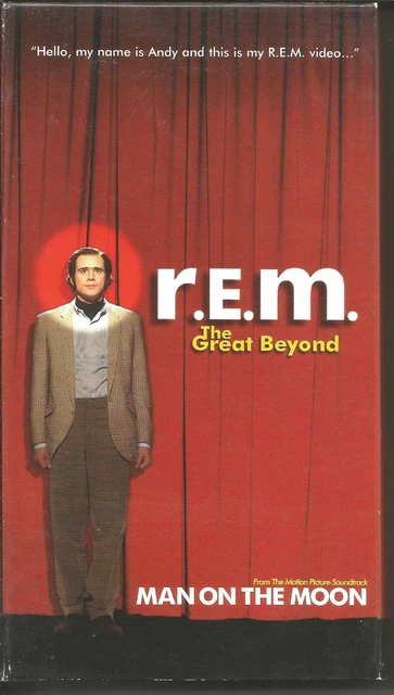 R.E.M. GREAT BEYOND ANDY KAUFMAN PROMO VHS VIDEO of CD NEVER PLAYED Jim ...