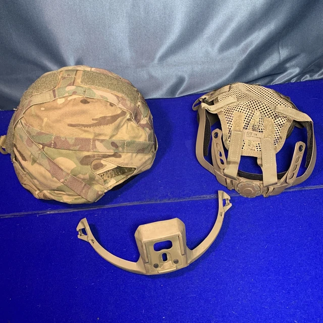 BRITISH ARMY VIRTUS Revision Battleskin Helmet Liner Replacement + MTP ...