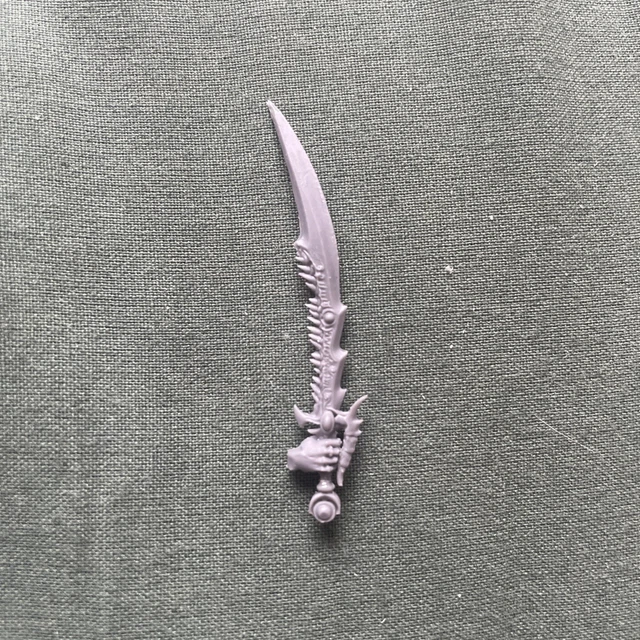 SABER SWORD SLAANESH Horus Heresy Fulgrim Transfigured Weapon Daemon ...