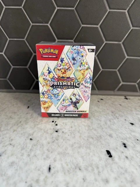 POKÉMON TCG - Prismatic Evolutions - Booster Bundle - Factory Sealed - Ships Now $100.44 ...
