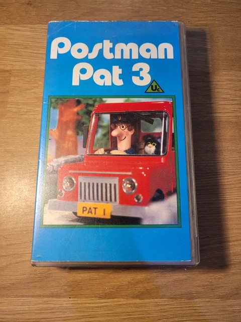 POSTMAN PAT 3 VHS - Original Vintage BBC TV series release video tape ...