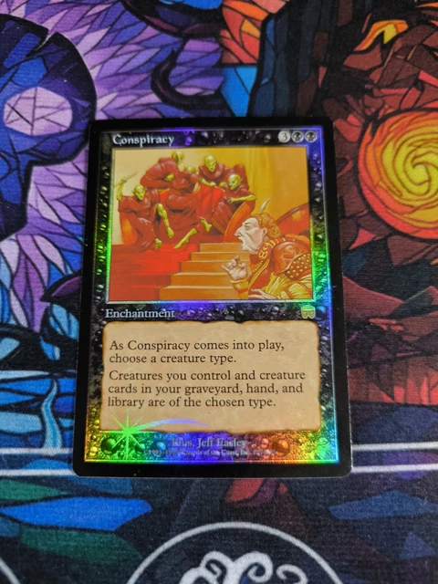 MTG CONSPIRACY 🇬🇧 EX Rare Foil Magic the Gathering Mercadian Masques Black OG EUR 69,99 ...