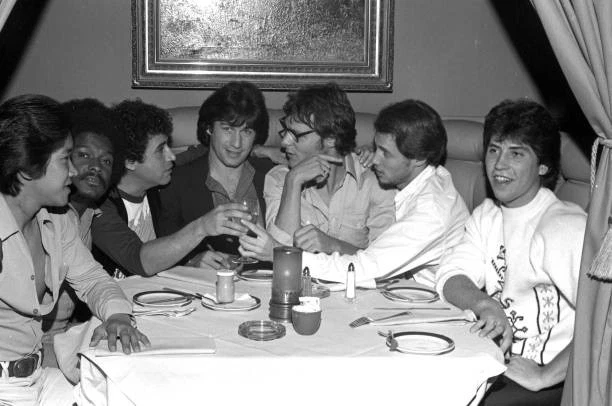 CHRIS MULKEY PICTURED cast mates Peter Kwong Hsehimu Michael Tucci- Old ...