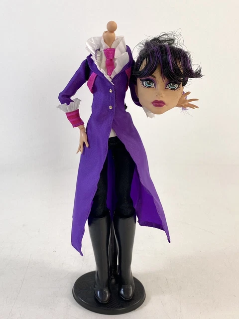 MATTEL MONSTER HIGH Headless Headmistress Nora Bloodgood Signature Doll ...