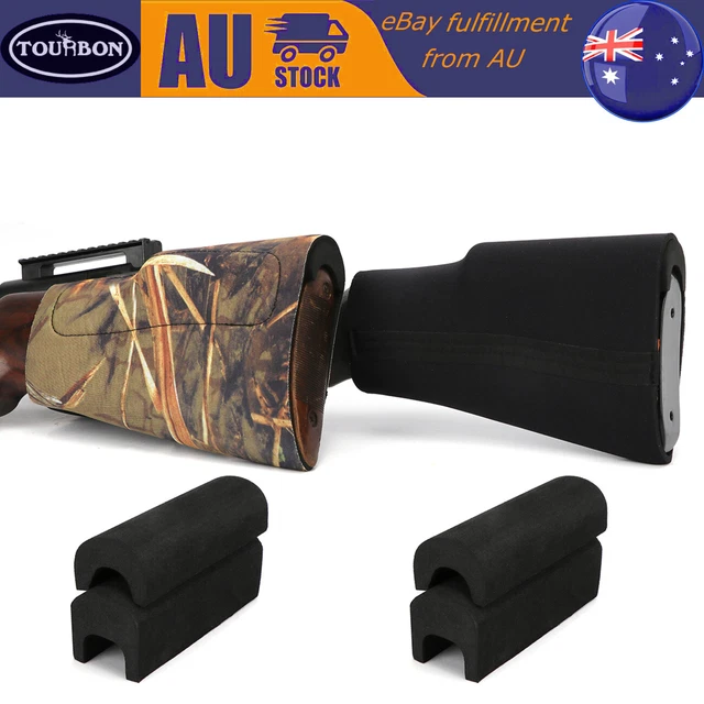 TOURBON SHOTGUN RIFLE Shooting Comb Riser Cheek Rest Buttstock Cover ...