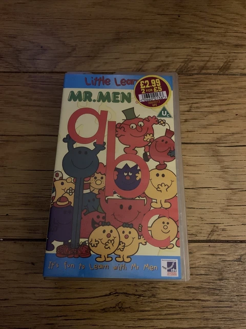 LITTLE LEARNERS - Mr Men ABC (VHS, 2000) £9.99 - PicClick UK