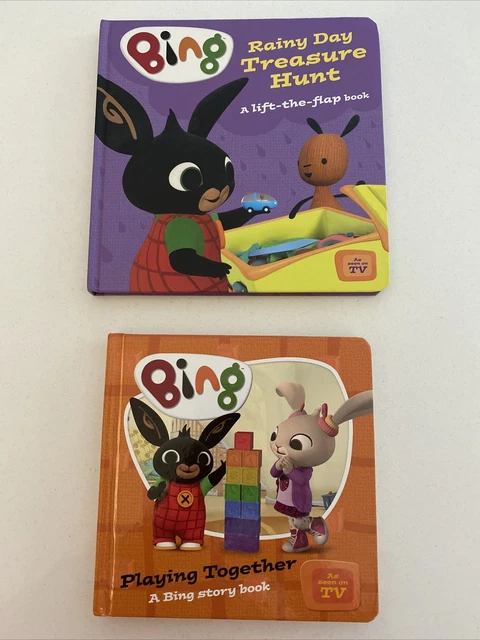 CBEEBIES BING BUNNY, 2 picture books bundle - lift the flap £5.00 ...