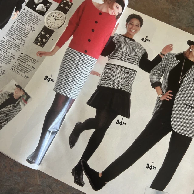 VINTAGE SEARS 1991 Fall Winter Fashion Catalog Furniture Rare Canada ...