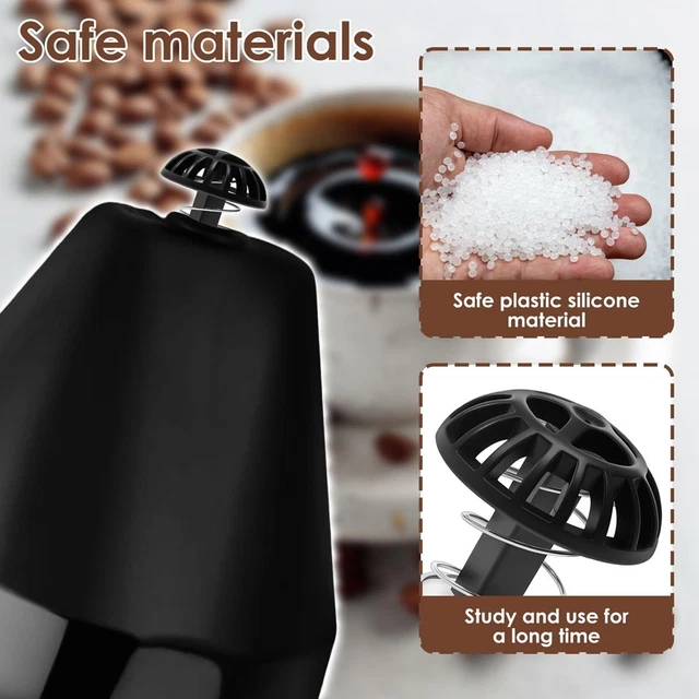 4 PCS COFFEE Machine Brew Basket Bottom Spring Loaded Stopper Kits,1475 ...
