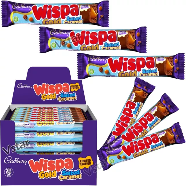CADBURY WISPA GOLD Salted Caramel Flavour Chocolate Limited Edition ... CADBURY WISPA GOLD Salted Caramel Flavour Chocolate Limited Edition ...