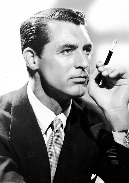 Cary Grant Monochrome Photo Print 05 A4 Size 210 X 297mm 8 5 X 11 75