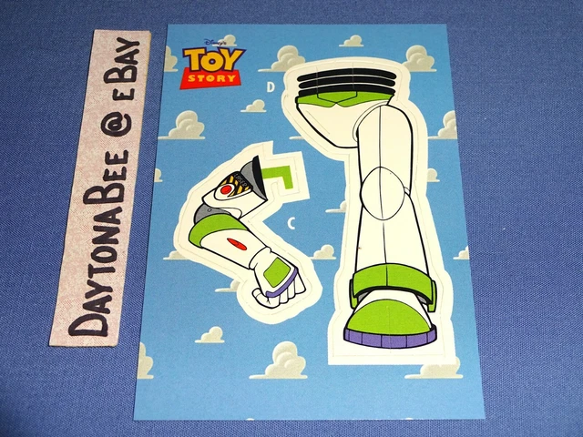 TOY STORY #80 Construction Buzz Lightyear Part 2 of 4 SkyBox 1995 Walt ...