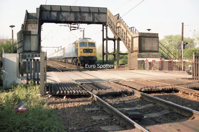B248 35MM NEGATIVE Class 47 47116 Cheshunt c.1987 EUR 2,97 - PicClick IT