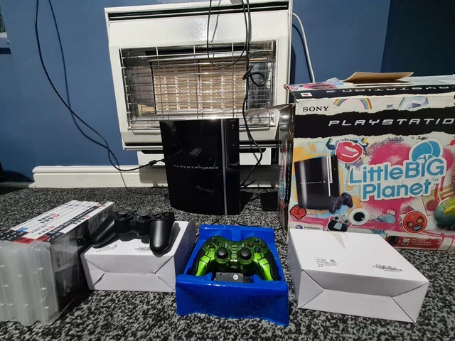 SONY PLAYSTATION 3 LittleBigPlanet Bundle 80GB Jet Black Console (P S 3 ...