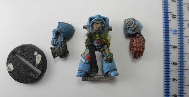 TERMINATOR CAPTAIN METAL Rogue Trader Space Marines Army Warhammer 40K ...