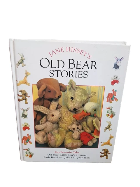JANE HISSEY'S OLD Bear Stories,Picture Story Book,90s Vintage Bear Book ...