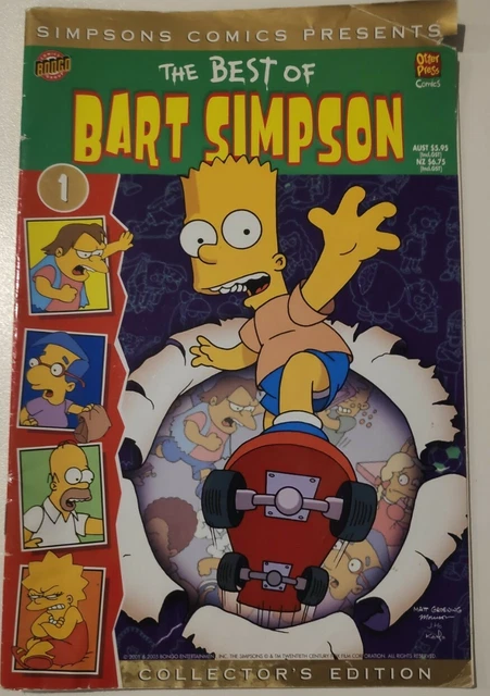 SIMPSONS COMICS-THE BEST Of Bart Simpson-2005 -No.1 Collector's Edt ...