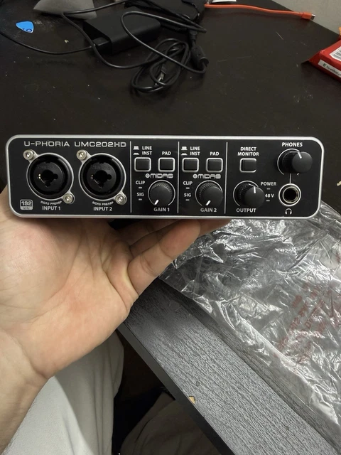 BEHRINGER UMC22 U-PHORIA USB Audio Interface £42.30 - PicClick UK