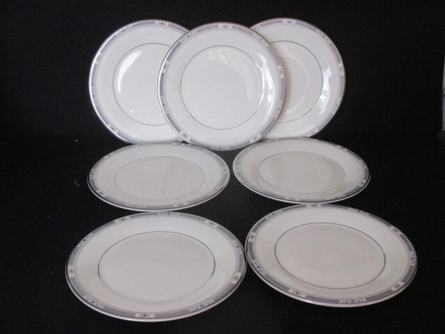 ROYAL DOULTON ROMANCE Collection 'Melissa' Set Of 7 X Salad Plates 1St ...