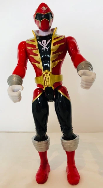 SCG POWER RANGERS Super Mega Force Deluxe Red 10” Action Figure Toy ...