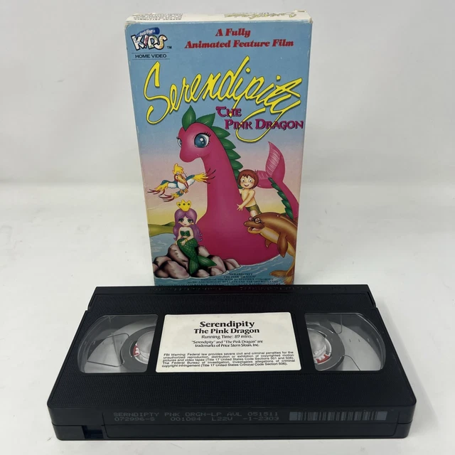 *VINTAGE* SERENDIPITY THE Pink Dragon VHS 90’s Animation £10.60 ...