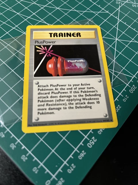 POKÉMON TCG PLUSPOWER Base Set 84/102 Regular Unlimited Uncommon $2.00 ...